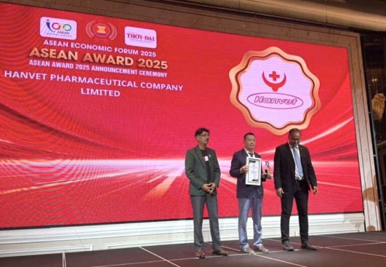 Hanvet được vinh danh Top 10 Thương hiệu nổi tiếng ASEAN 2025 – Tạp chí ...